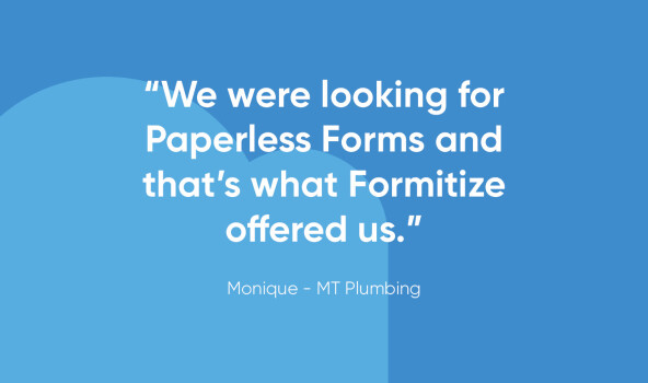Formitize Case Study: MT Plumbing | Formitize
