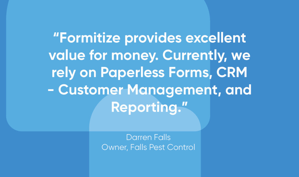 Formitize Case Study: Falls Pest Control | Formitize