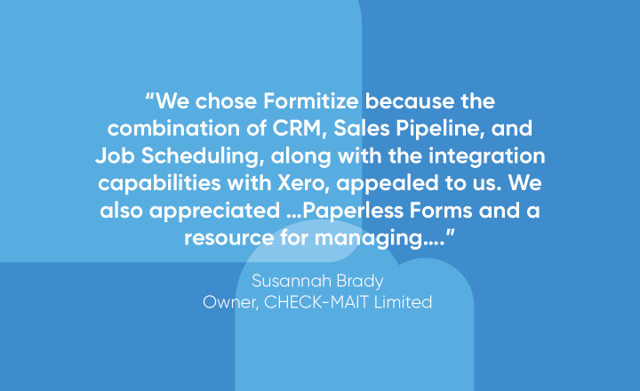 Formitize Case Study: CHECK-MAIT Limited | Formitize