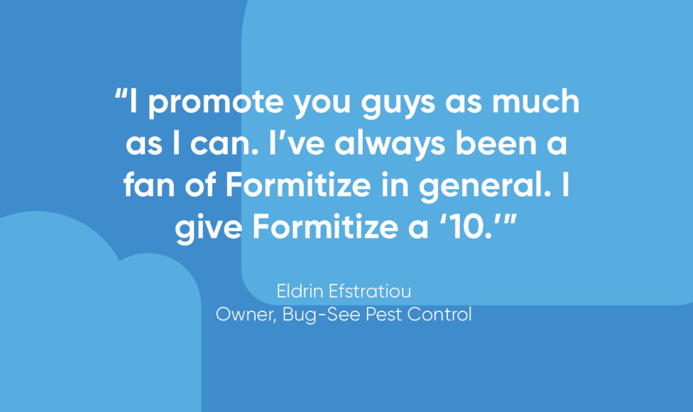 Formitize Case Study: Bug-See Pest Control | Formitize