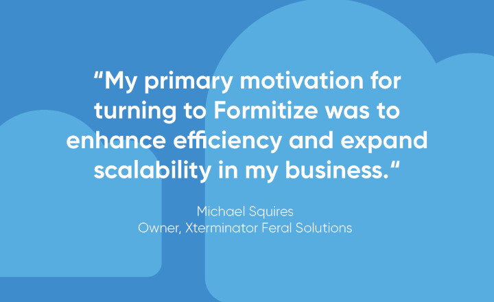 Formitize Case Study: Xterminator Feral Solutions | Formitize