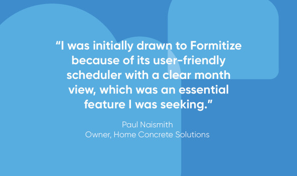 Formitize Case Study: Home Concrete Solutions | Formitize